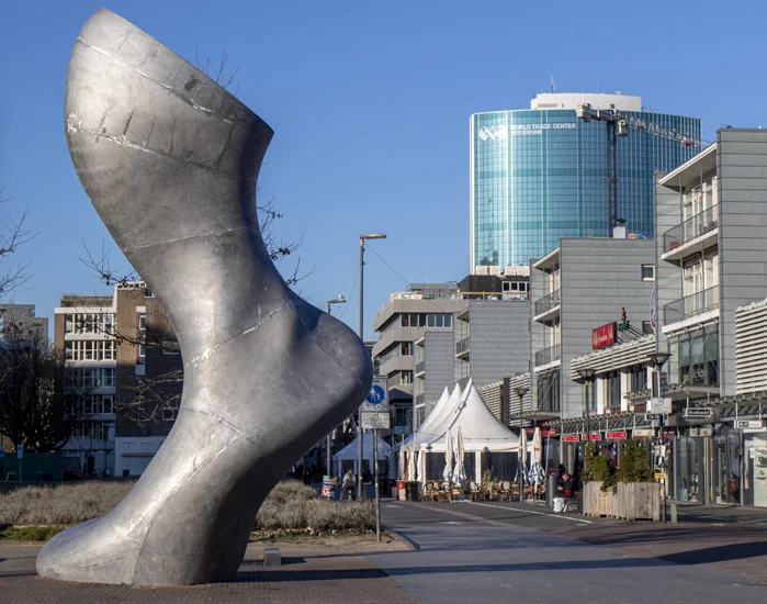 Sculptures in Rotterdam