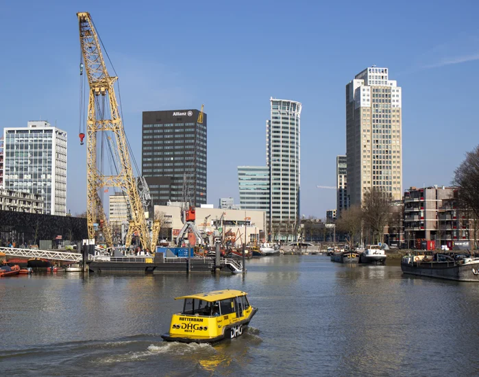 Leuvehaven in Rotterdam