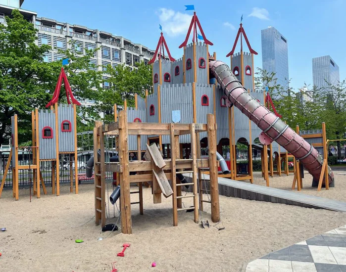 Con crios en Rotterdam